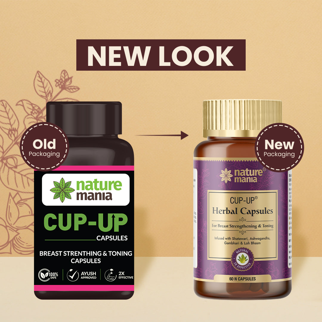 Cup Up Capsules | Ayurvedic Breast Enhancer for Size & Firmness ...