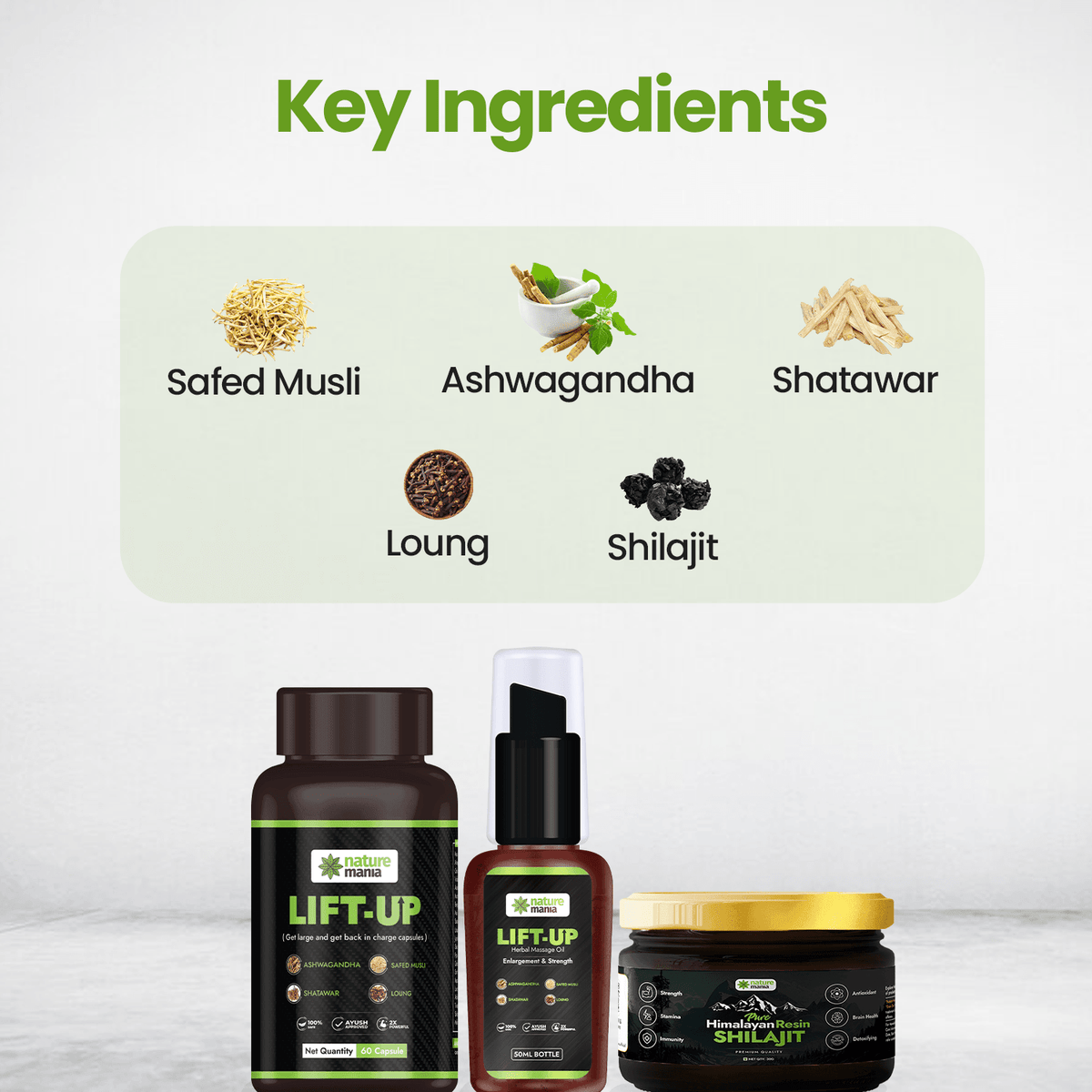 Nature Mania Boost-Up Combo ( The Natural Booster Pack ) – NatureMania