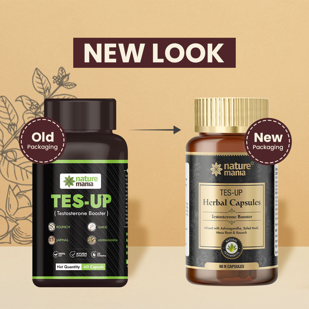 Nature Mania Tes-up Capsules (Male & Female Testo Booster) - 60 Capsul ...