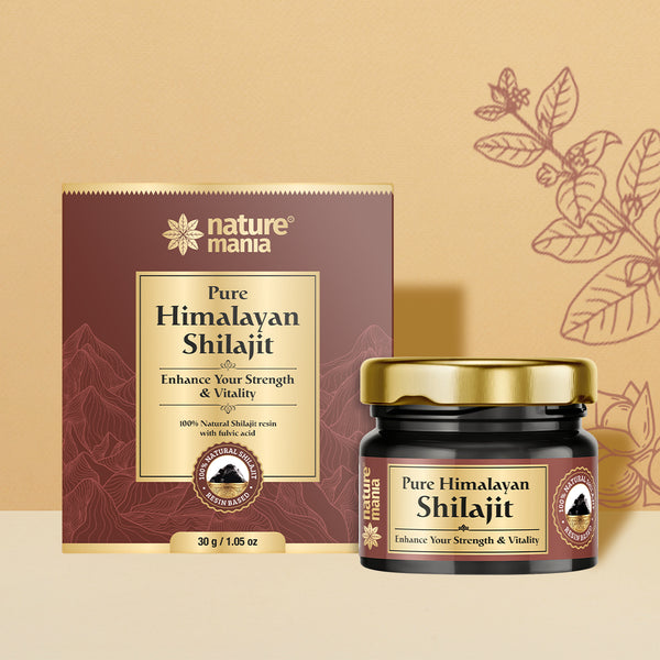 Nature Mania Pure Himalayan Shilajit Resin - 30 gm | For Men and Women – NatureMania